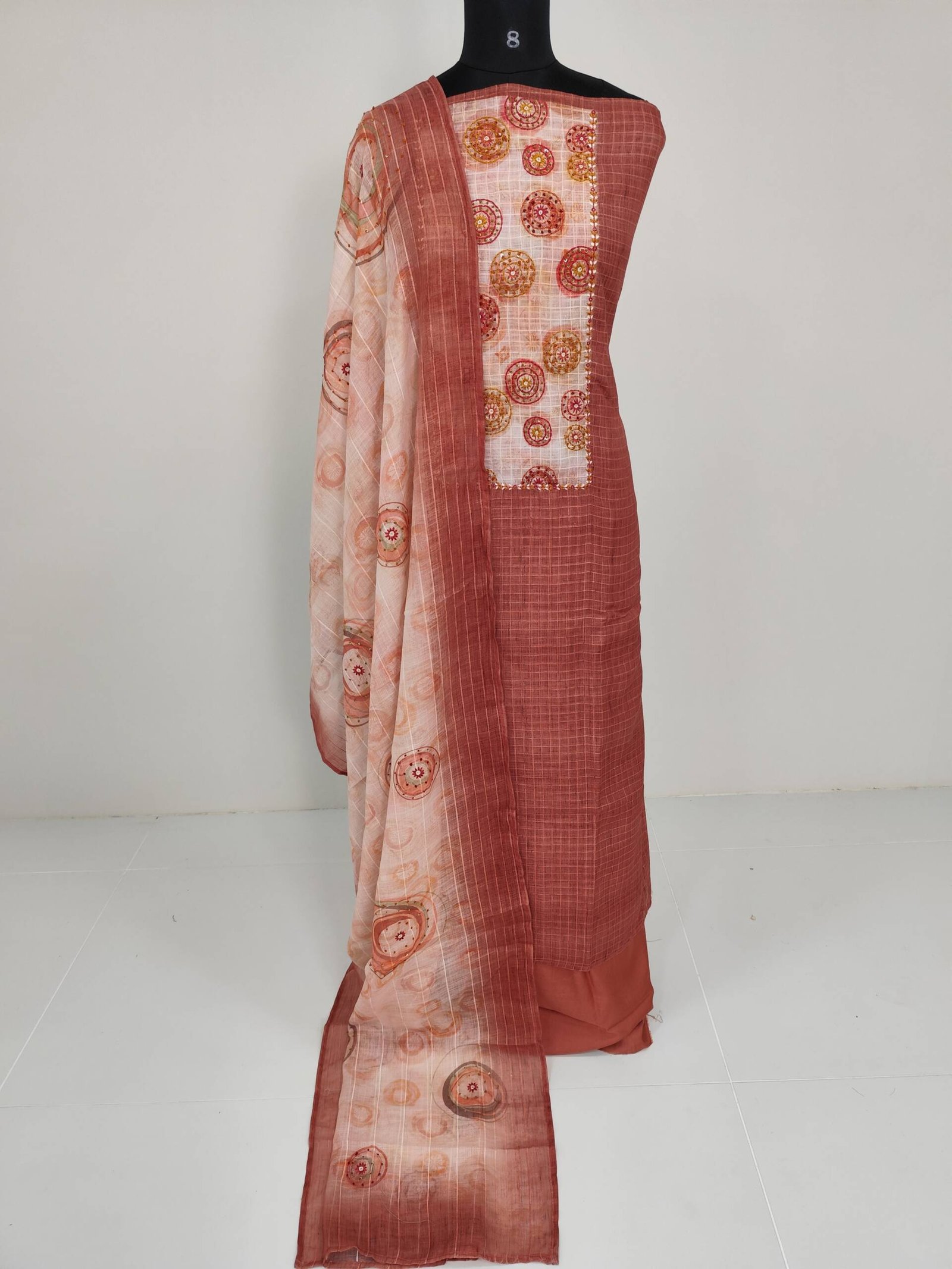 LINEN COTTON EMBROIDERED SUIT – Fayme Clothing – Women’s Online ...