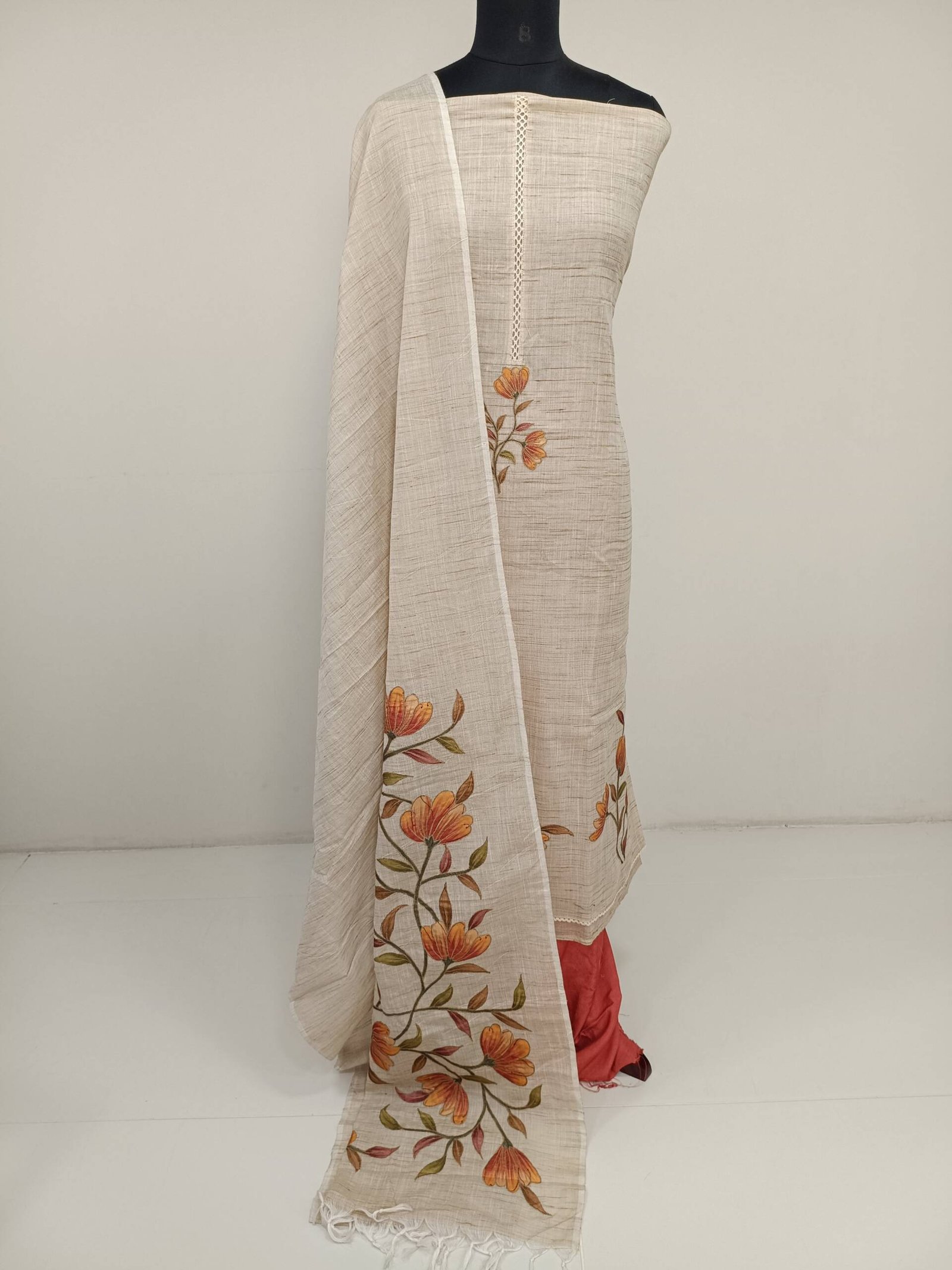 KHADI COTTON APPLIQUE WORKED SUIT – Fayme Clothing – Women’s Online ...